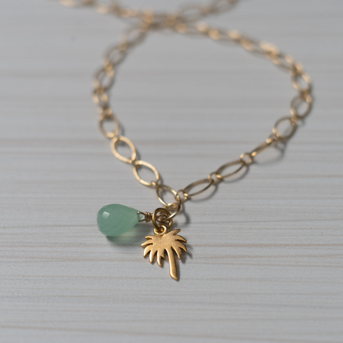 Palm Tree Charm Bracelet / Anklet – Eve Black